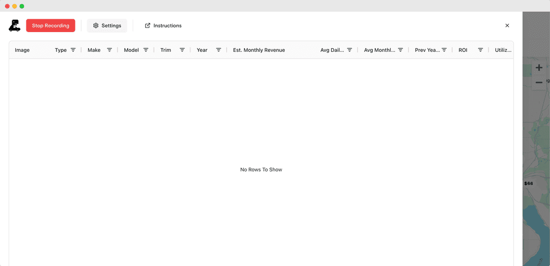 Instructions | Raptor Explorer - Car Sharing Analytics Tool
